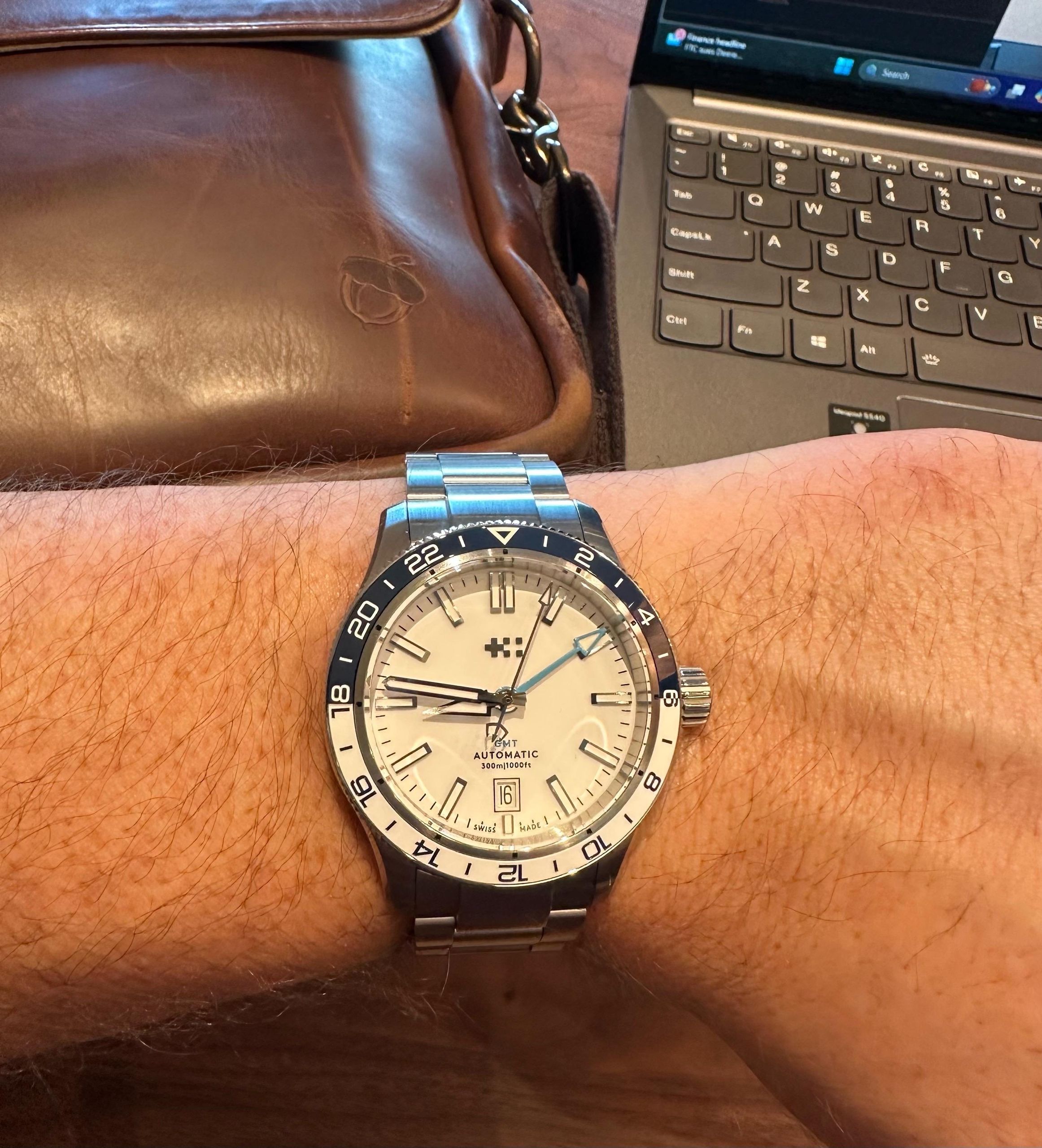 Christopher Ward C60 Trident GMT 300 | WatchCrunch