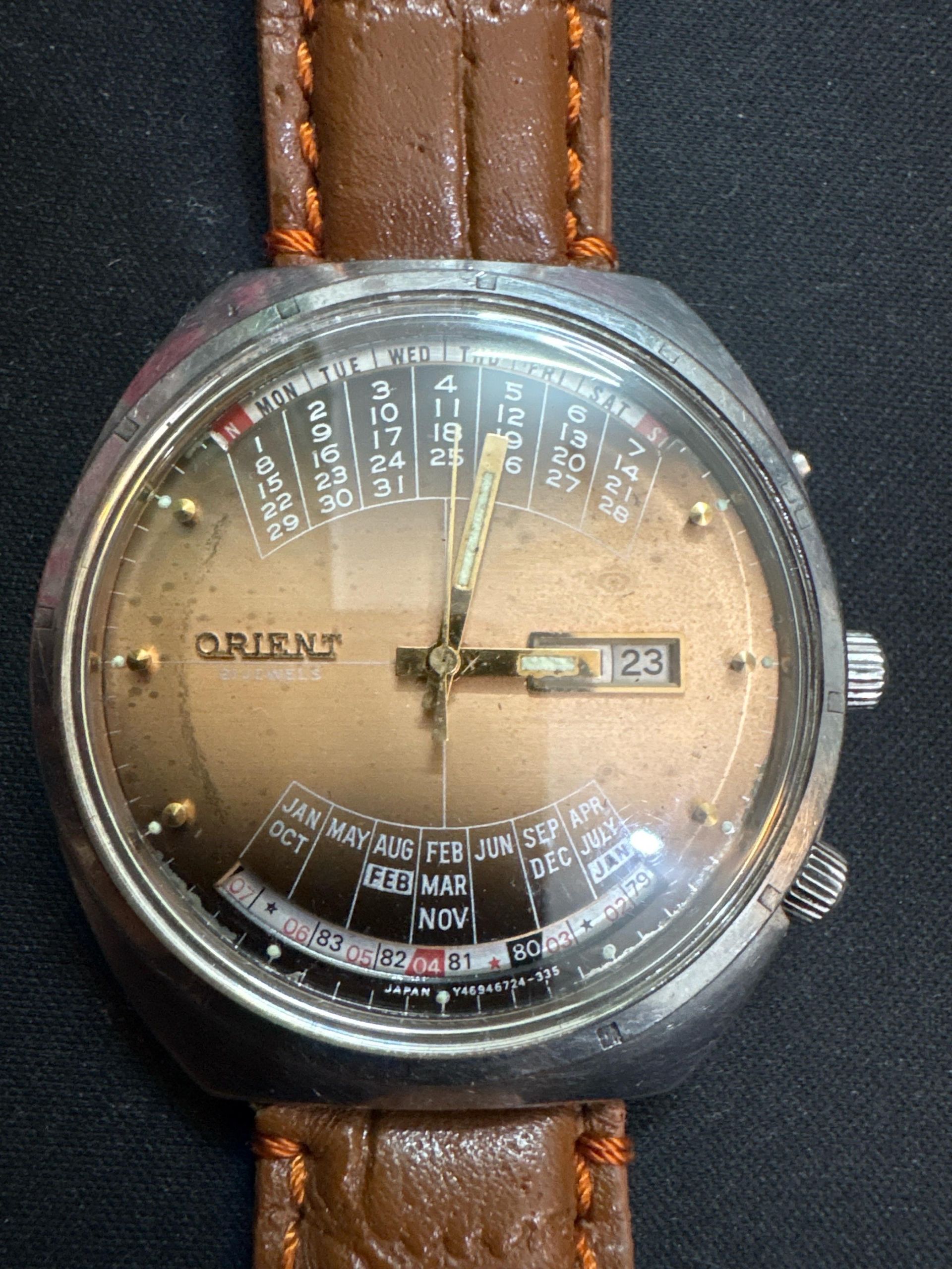 Orient automatic calendar | WatchCrunch