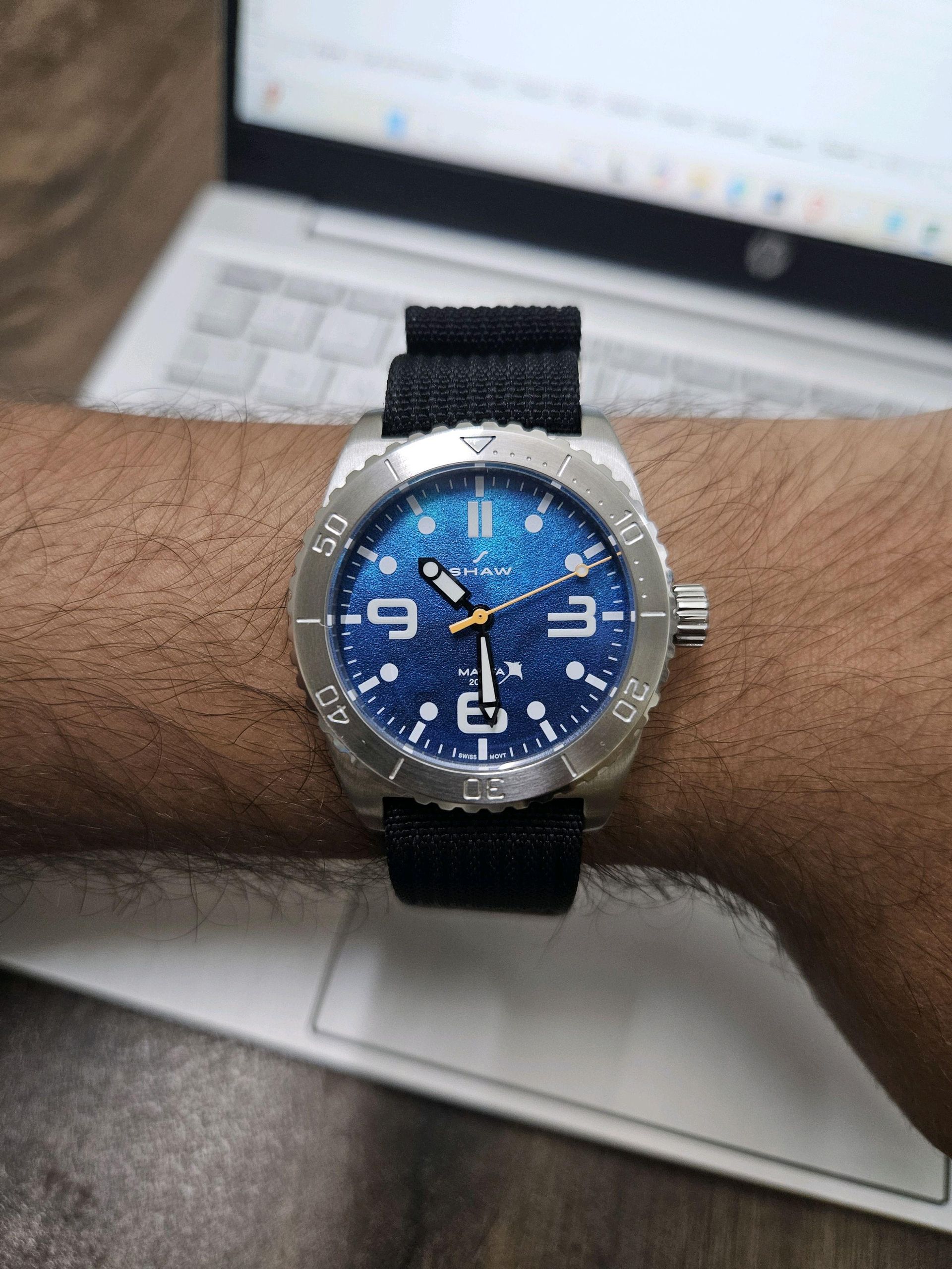 🚨New Watch Alert🚨 8th of 2025 Shaw Watches – MANTA (Atoll Aqua ...