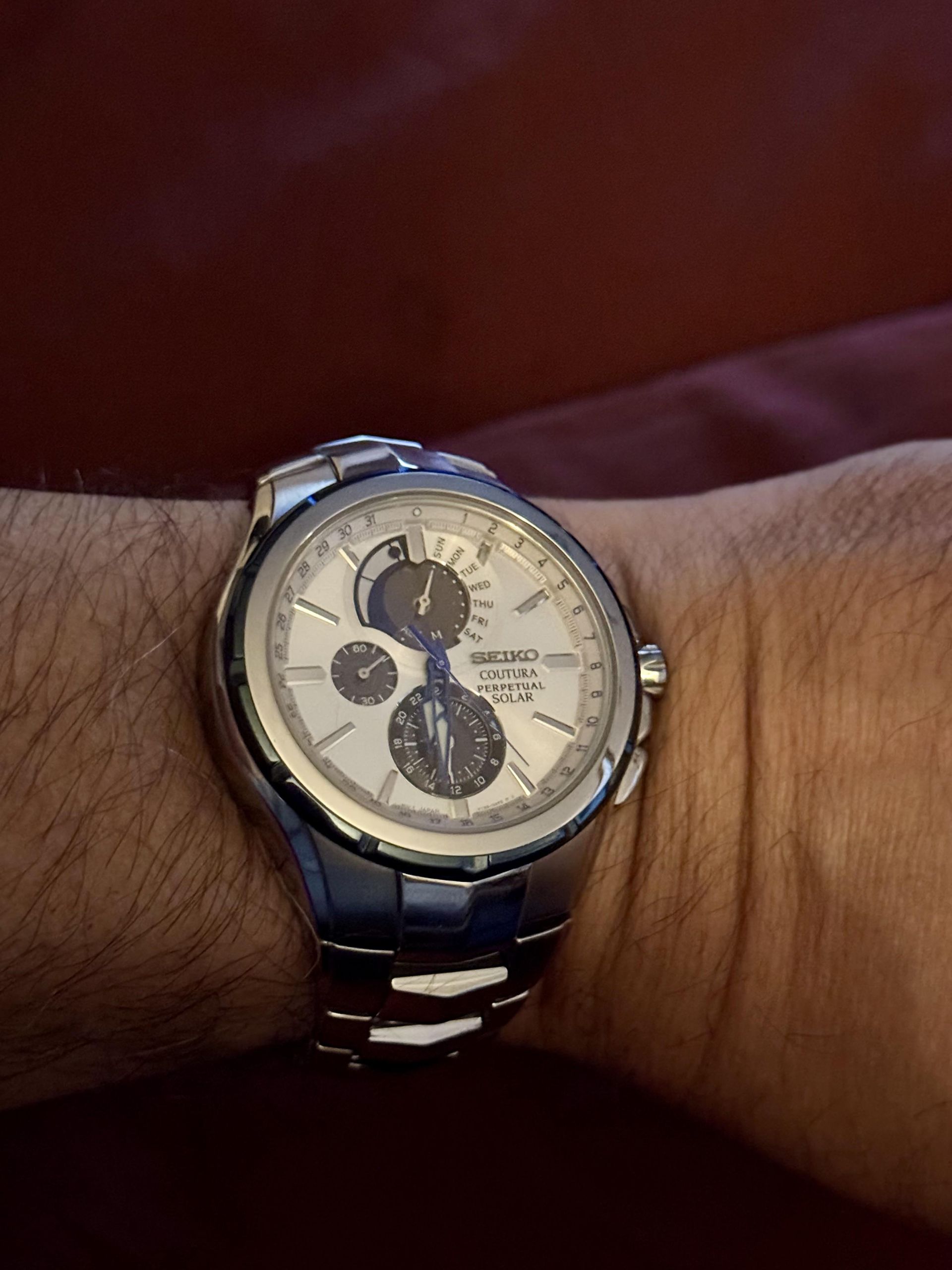 Seiko Coutura Perpetual Calendar -Solar | WatchCrunch