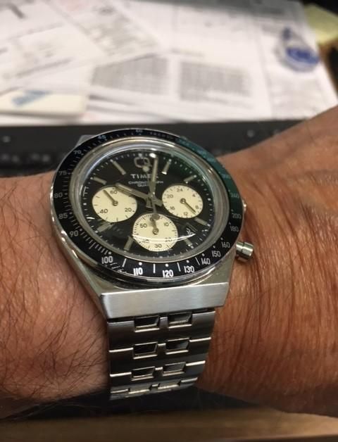 Timex Q Racing Chronograph | WatchCrunch