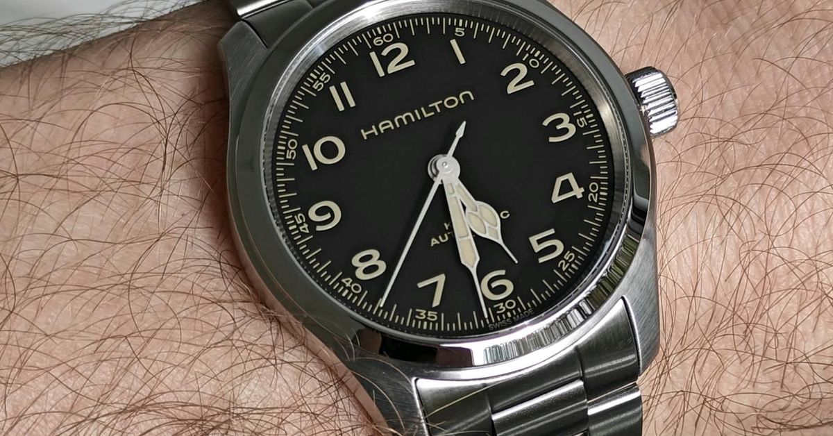 Hamilton Murph 38 on Uncle Straps Oyster | WatchCrunch
