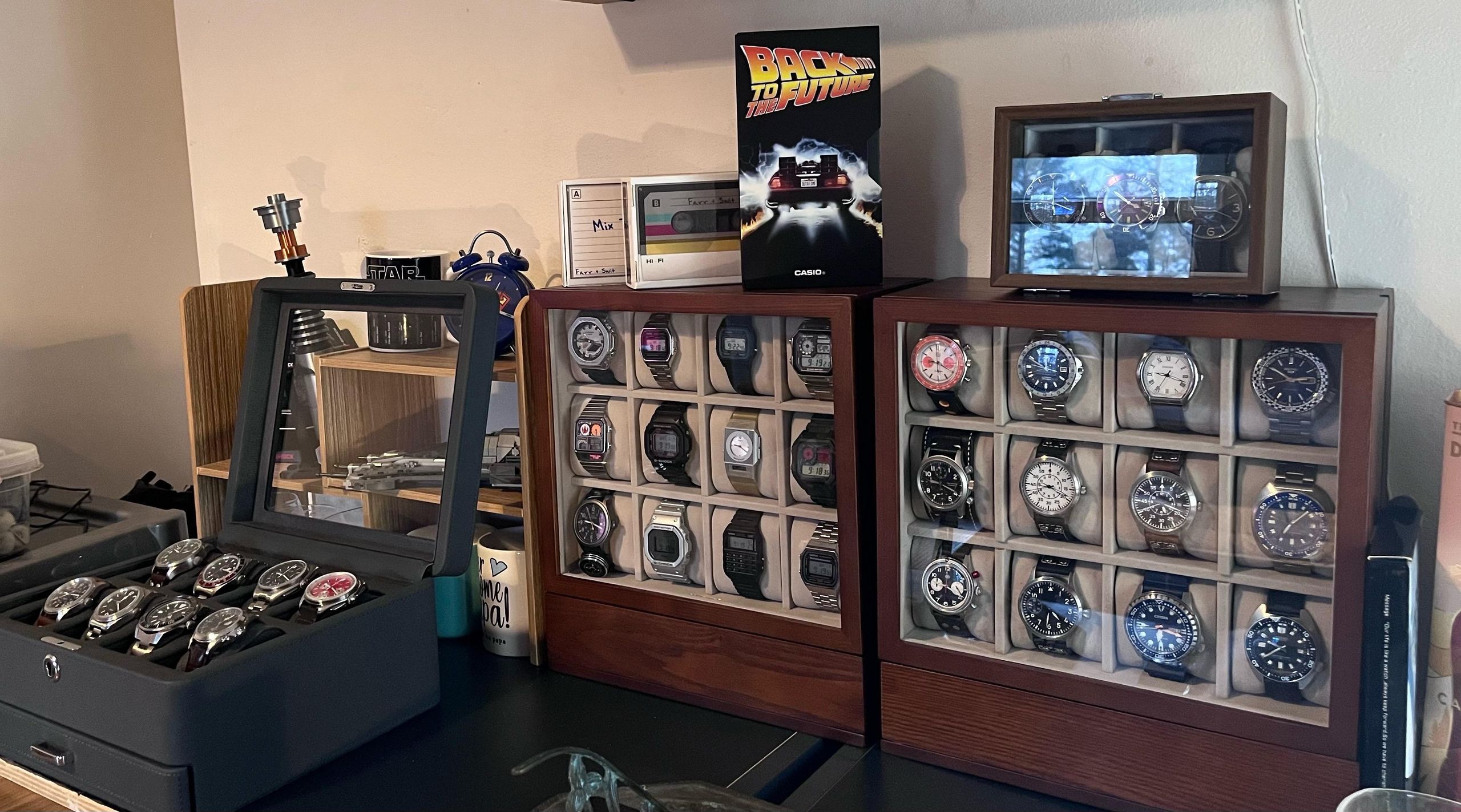 Digital delights: with a new display case they look all grown up 😂 ...
