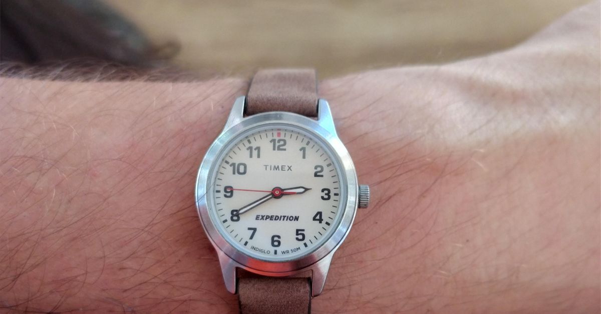 I like small watches but this might be a bit too small. Timex ...