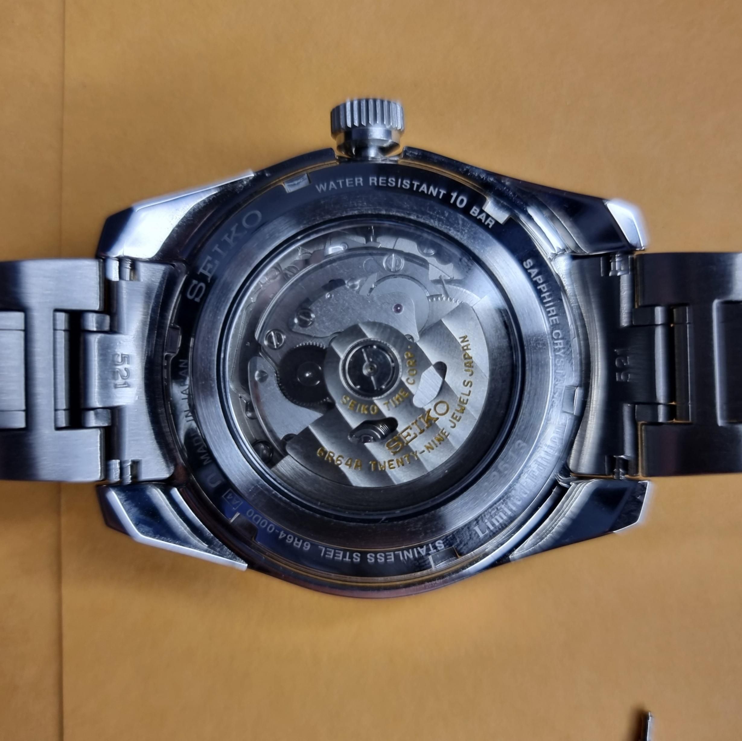 Seiko Presage Sharp Edge GMT "SPB223J1" 6 months review | WatchCrunch