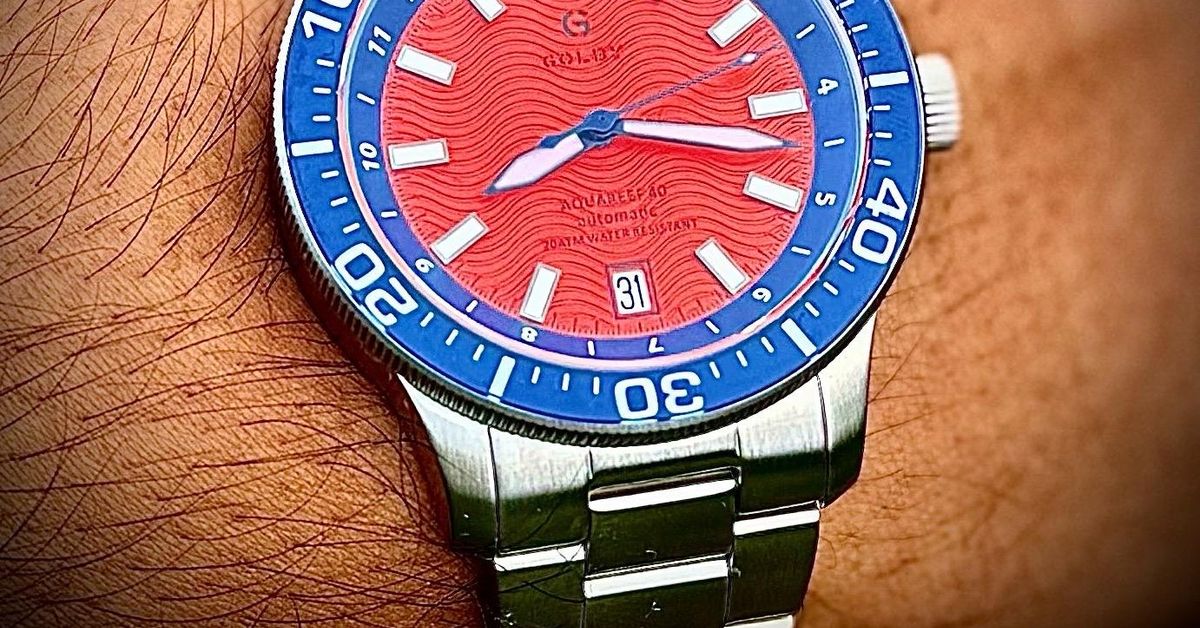 The New Aquareef 40 by Golby Watches | WatchCrunch