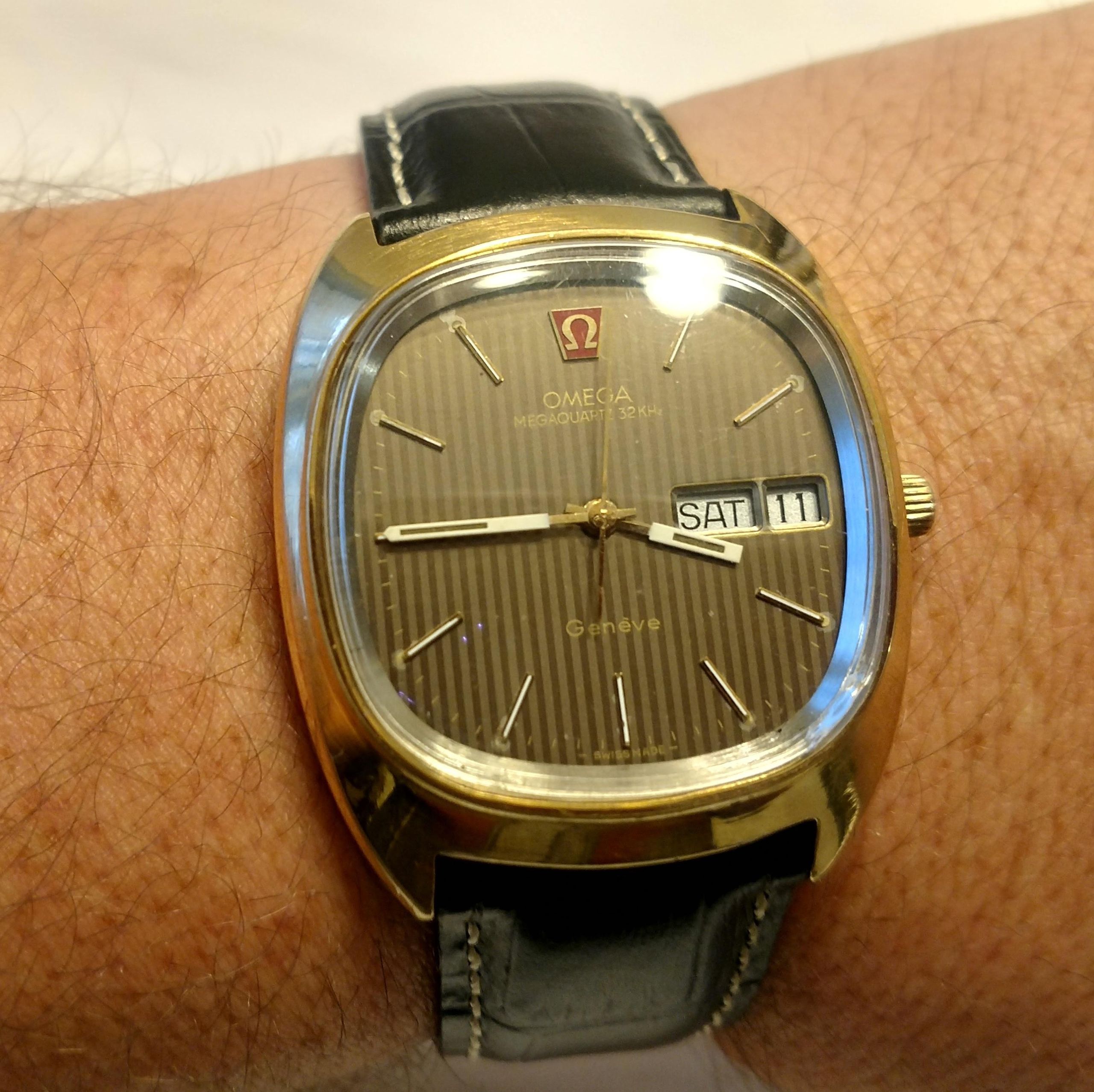 (Sold) 1970s Omega Megaquartz | WatchCrunch