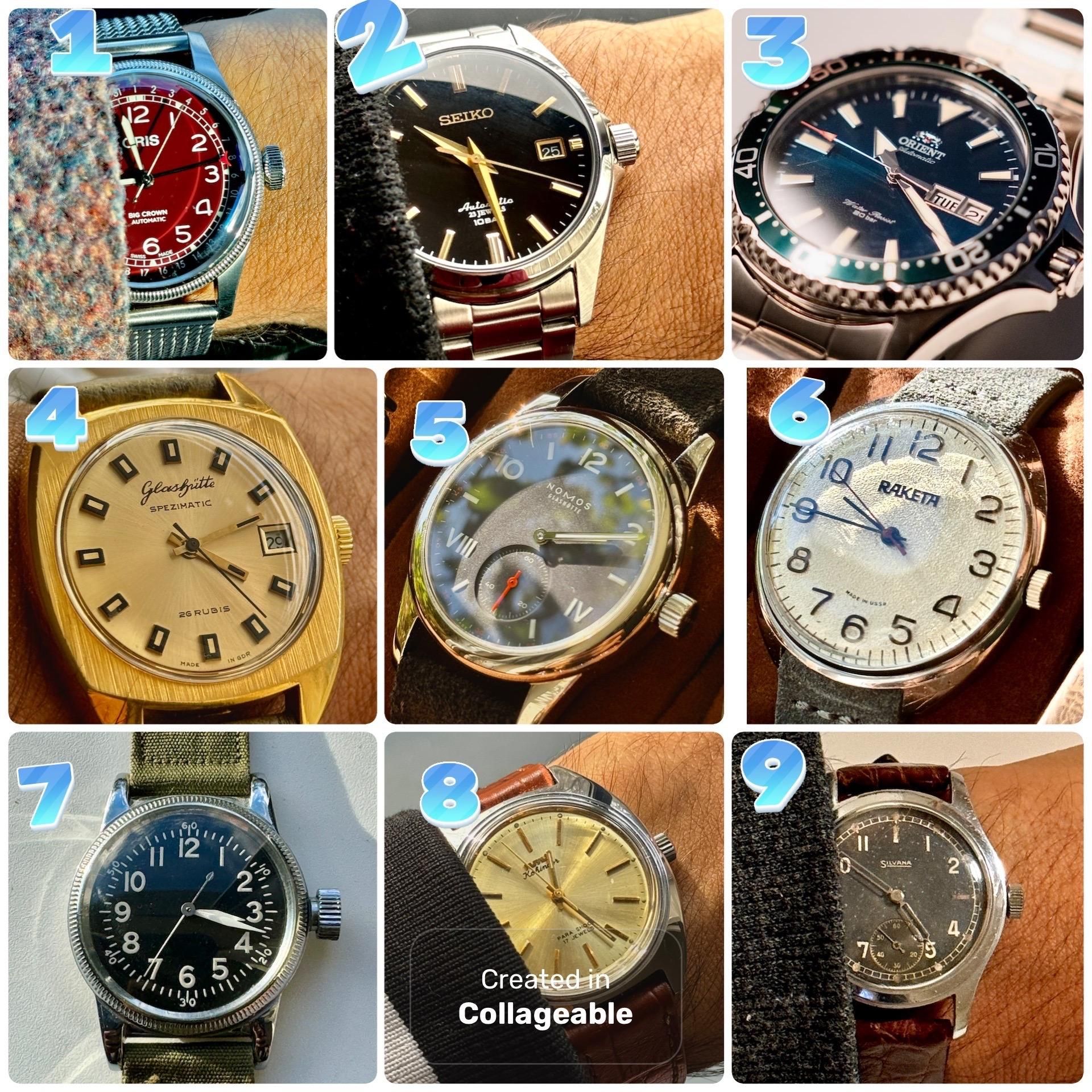 My most worn watches in the first 2 years of this hobby. What was yours? | WatchCrunch