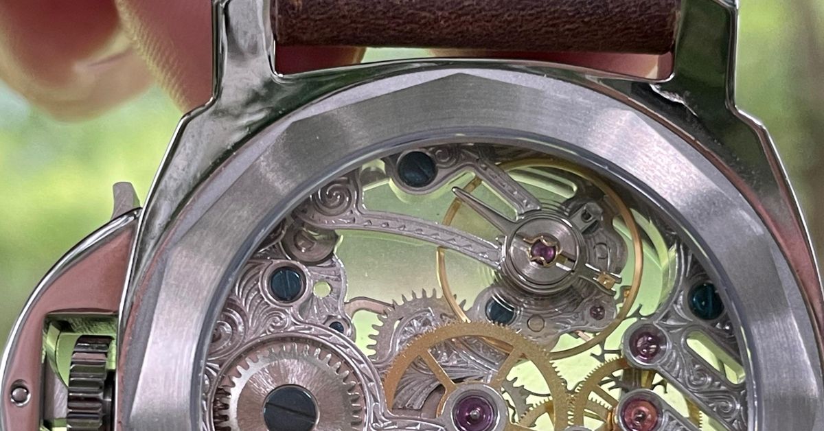 Skeleton watch build 6497 | WatchCrunch