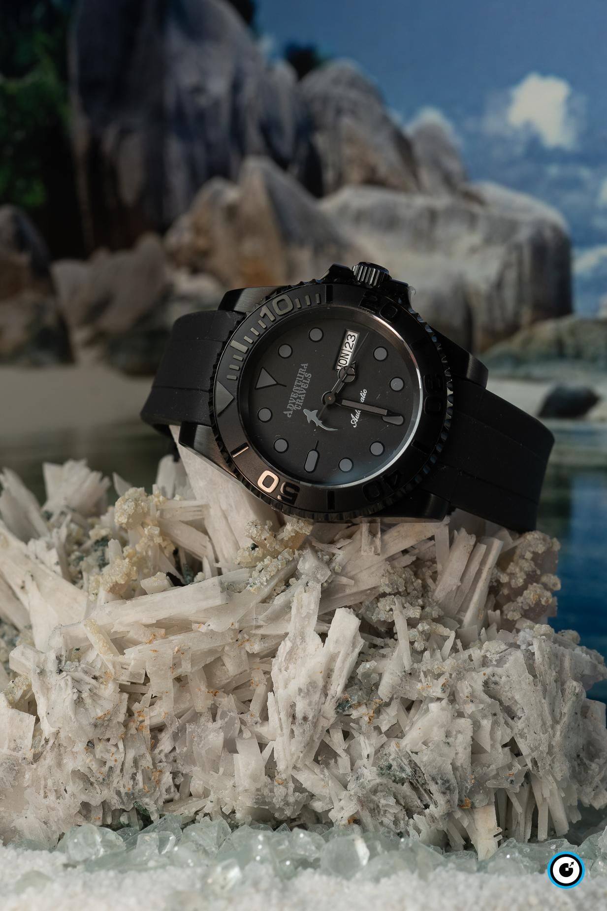 Tandorio 40mm Custom Black PVD Diver | WatchCrunch