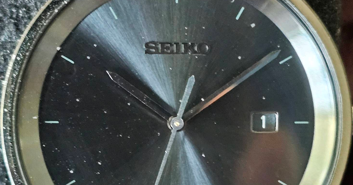 Seiko Solar-Reference SUR487 Solar Watch | WatchCrunch
