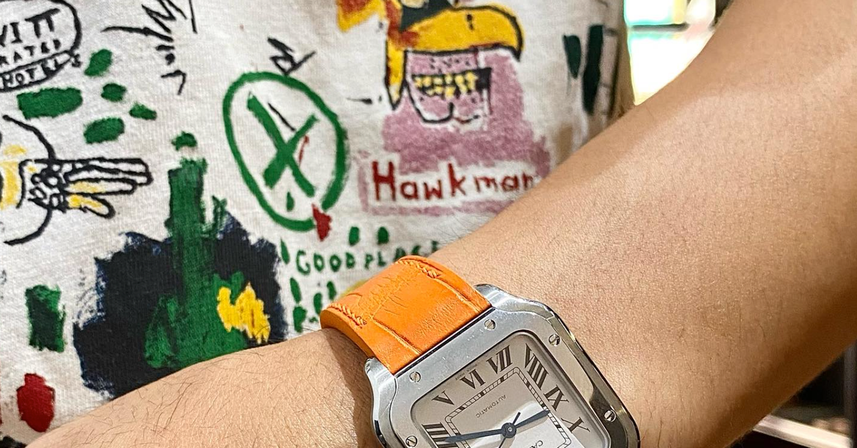 an orange on the wrist 🍊 | WatchCrunch