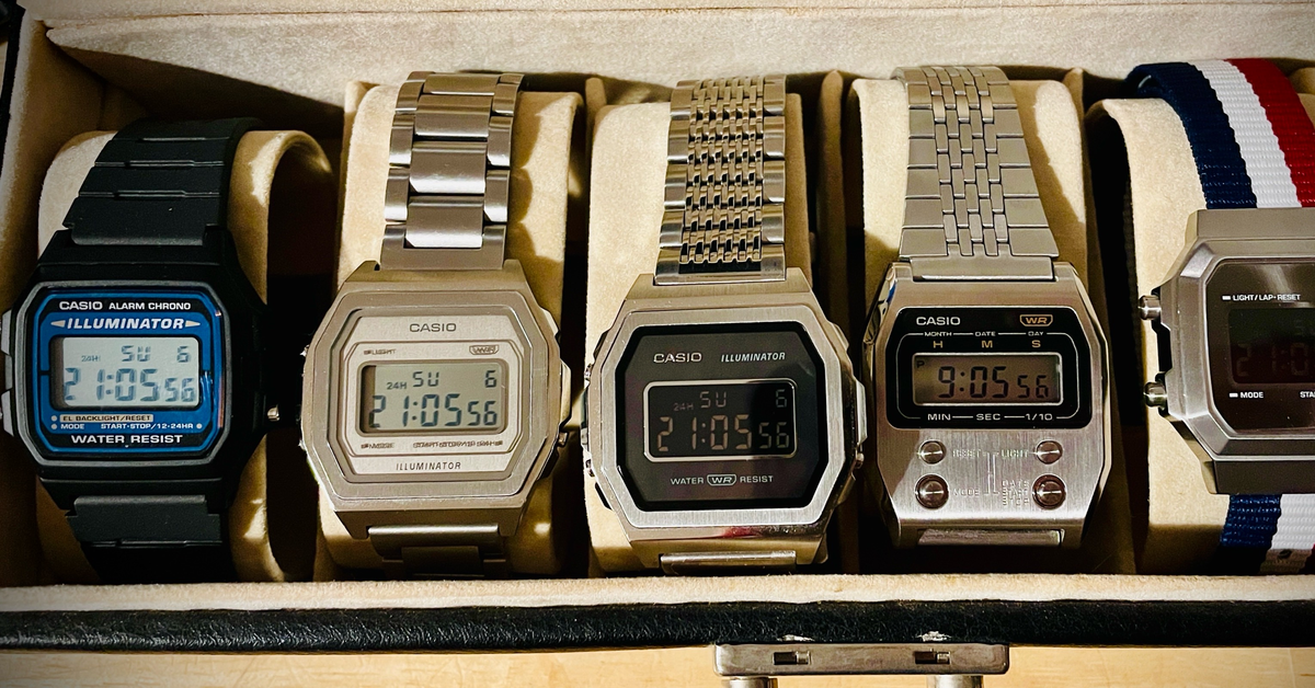 My Casio digital watch collection | WatchCrunch
