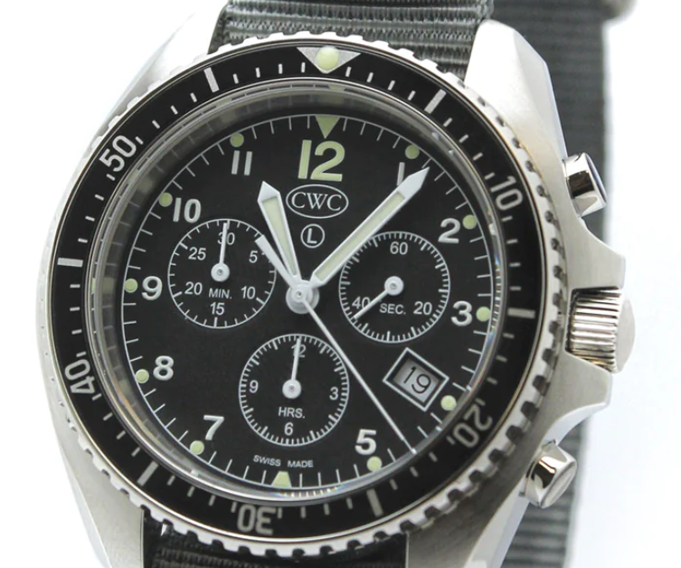 New CABOT SEA FALCON Chrono Quartz Diver | WatchCrunch