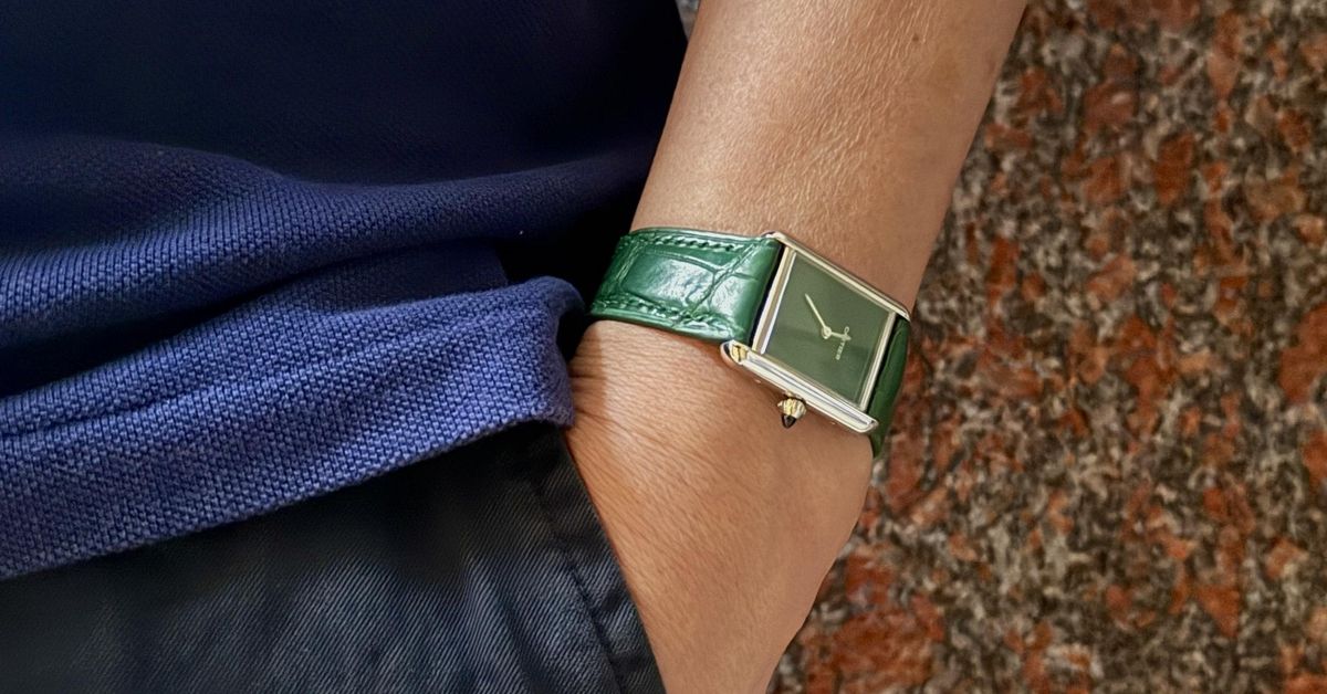 Cartier Tank Must Green WSTA0056 | WatchCrunch