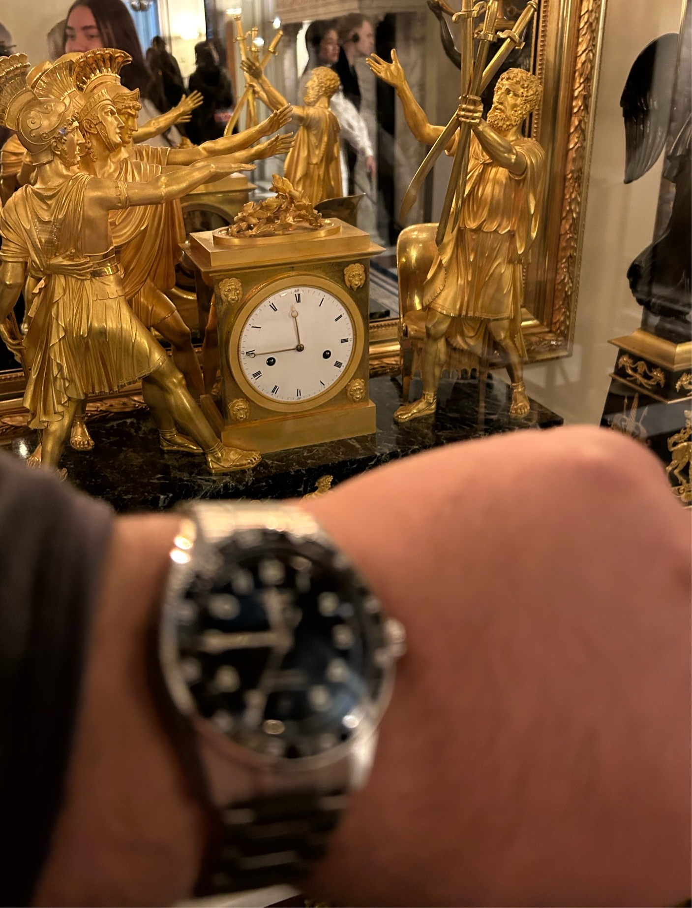 Working clocks in the Royal Palace Amsterdam | WatchCrunch