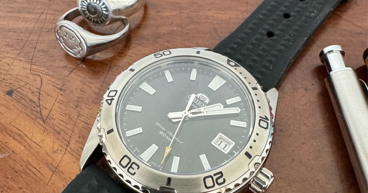 First post - my new Orient Mako 40 | WatchCrunch