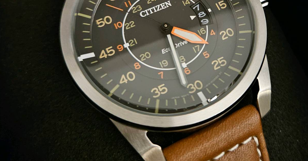 New Watch Alert: Citizen Avion Eco-Drive | WatchCrunch
