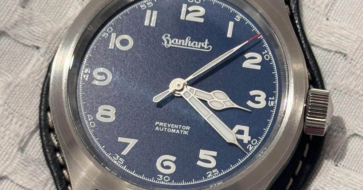 Which Parachute Strap for Hanhart Preventor HD12 with darkblue Dial ...