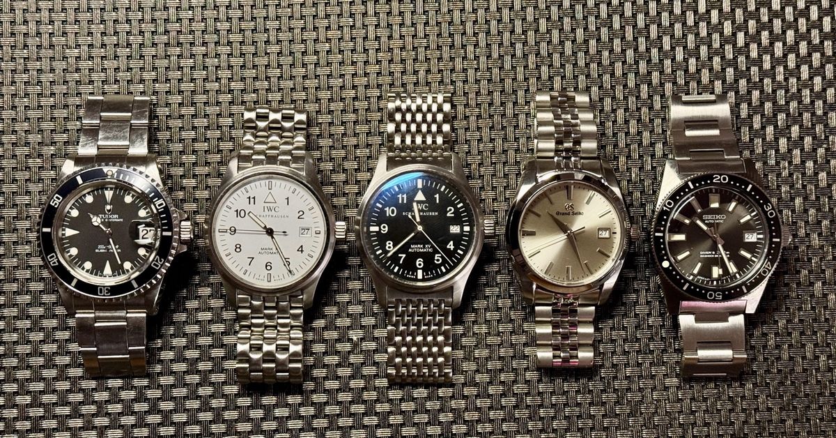 My 5 Watch Collection | WatchCrunch