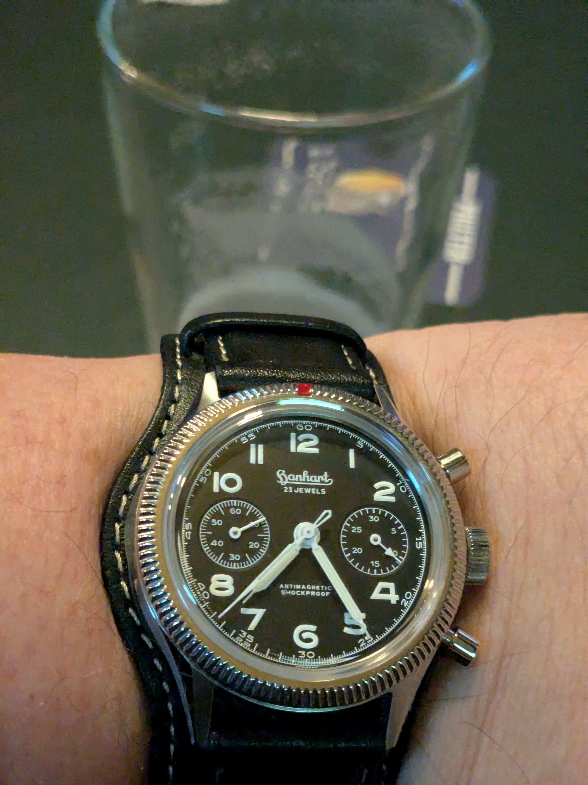 Finally, a 39mm Hanhart chronograph | WatchCrunch