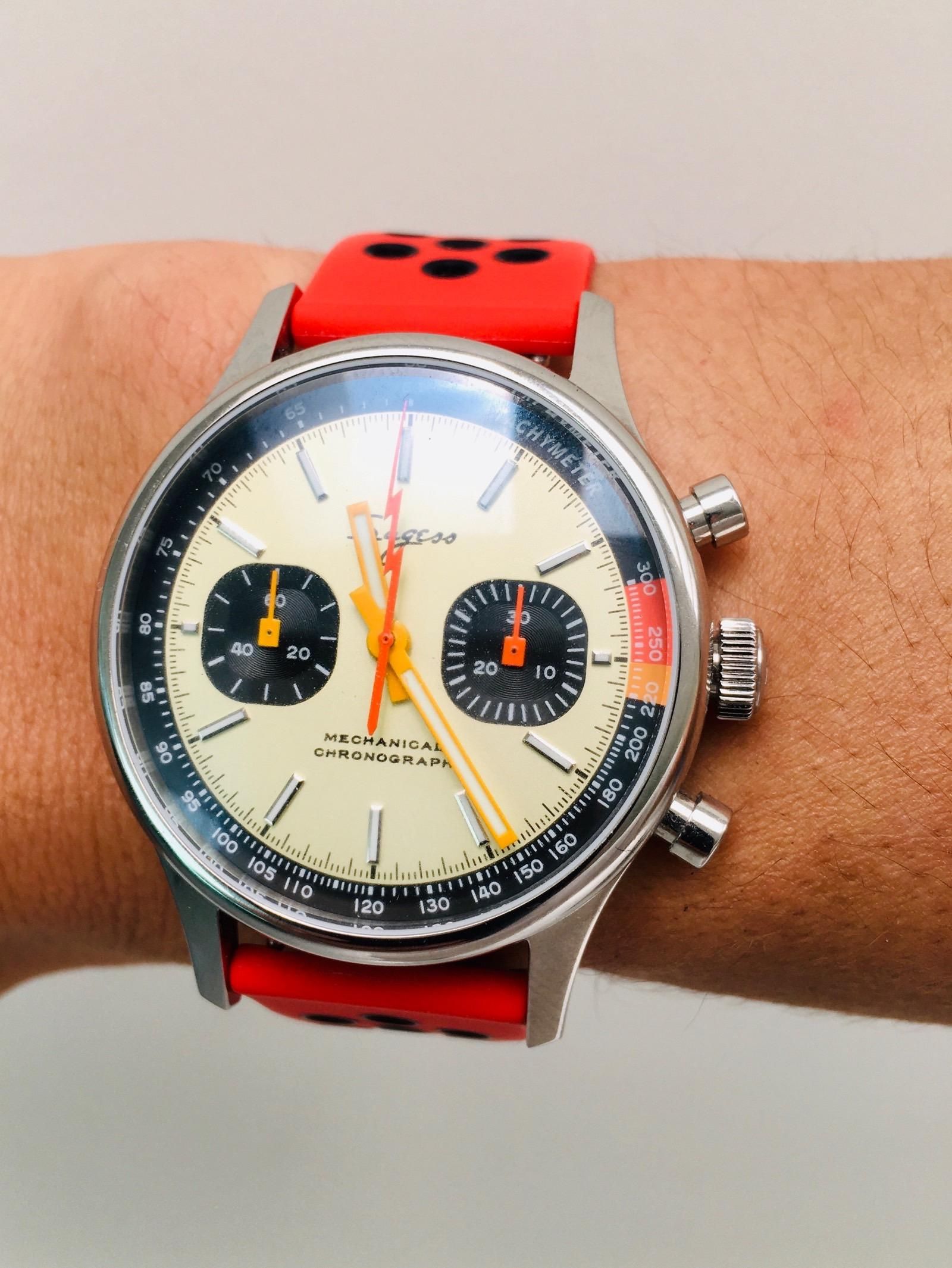 Sugess- Sugess Chronograph - Breitling Top-Time Deus Ex Machina homage ...