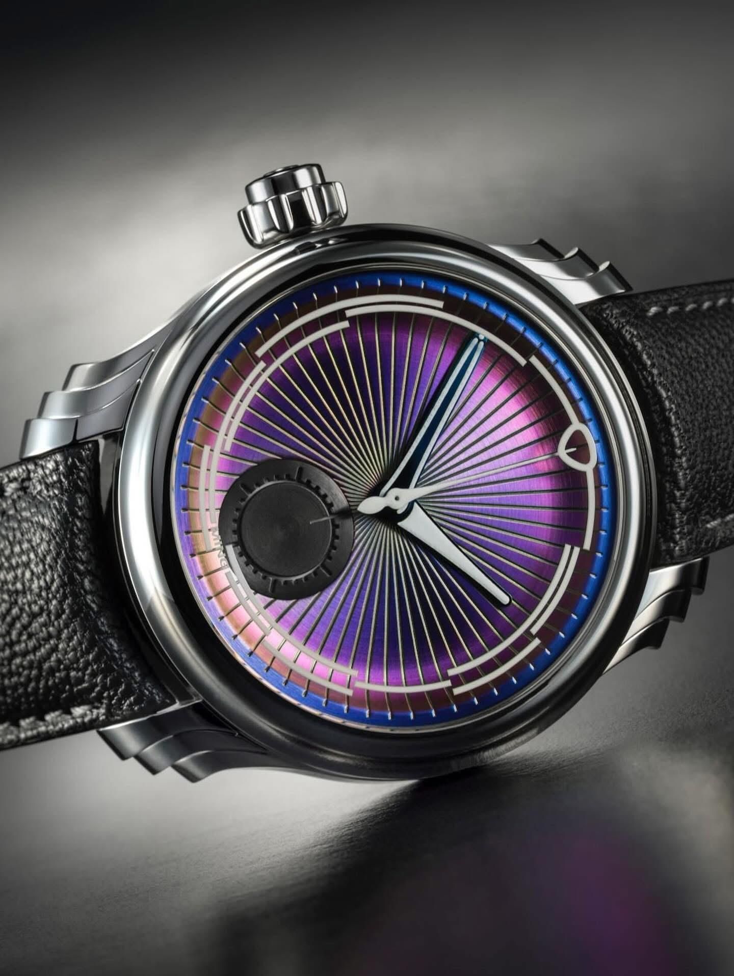 New Ming release with the 57.04 Iris, a destro monopusher chronograph 👀 ...