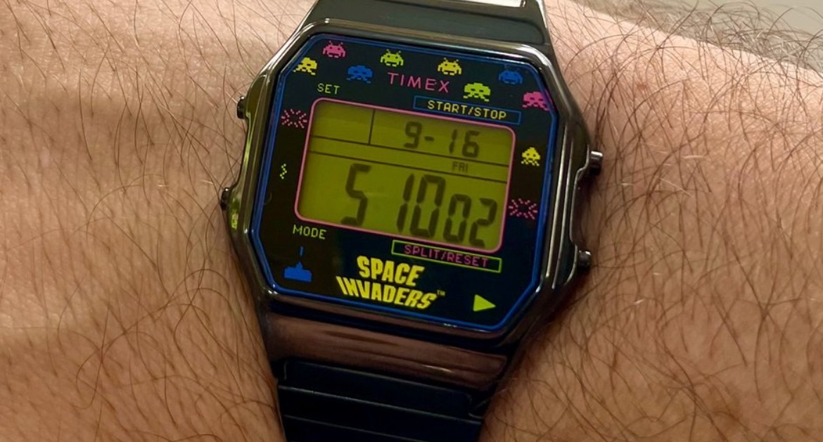 Timex T80 Space Invaders | WatchCrunch
