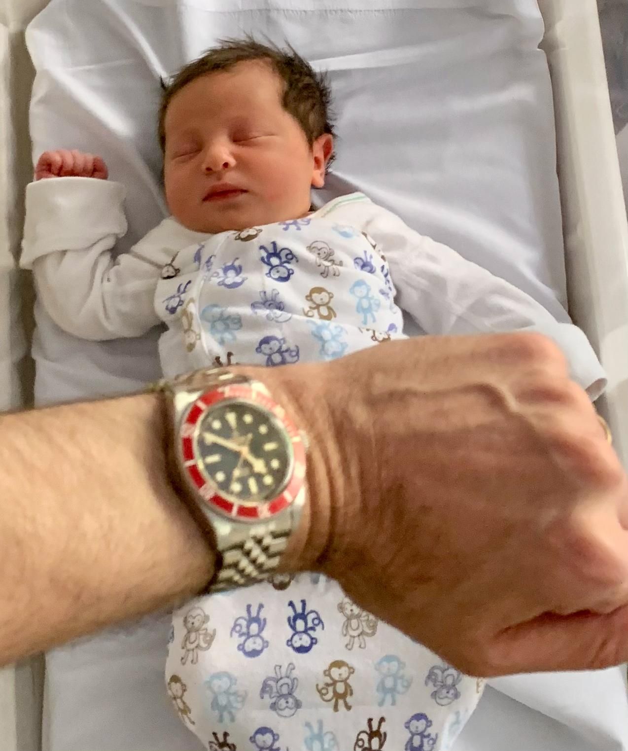 Daughter's Birth Watch - Longines Heritage Tuxedo Chronograph | WatchCrunch