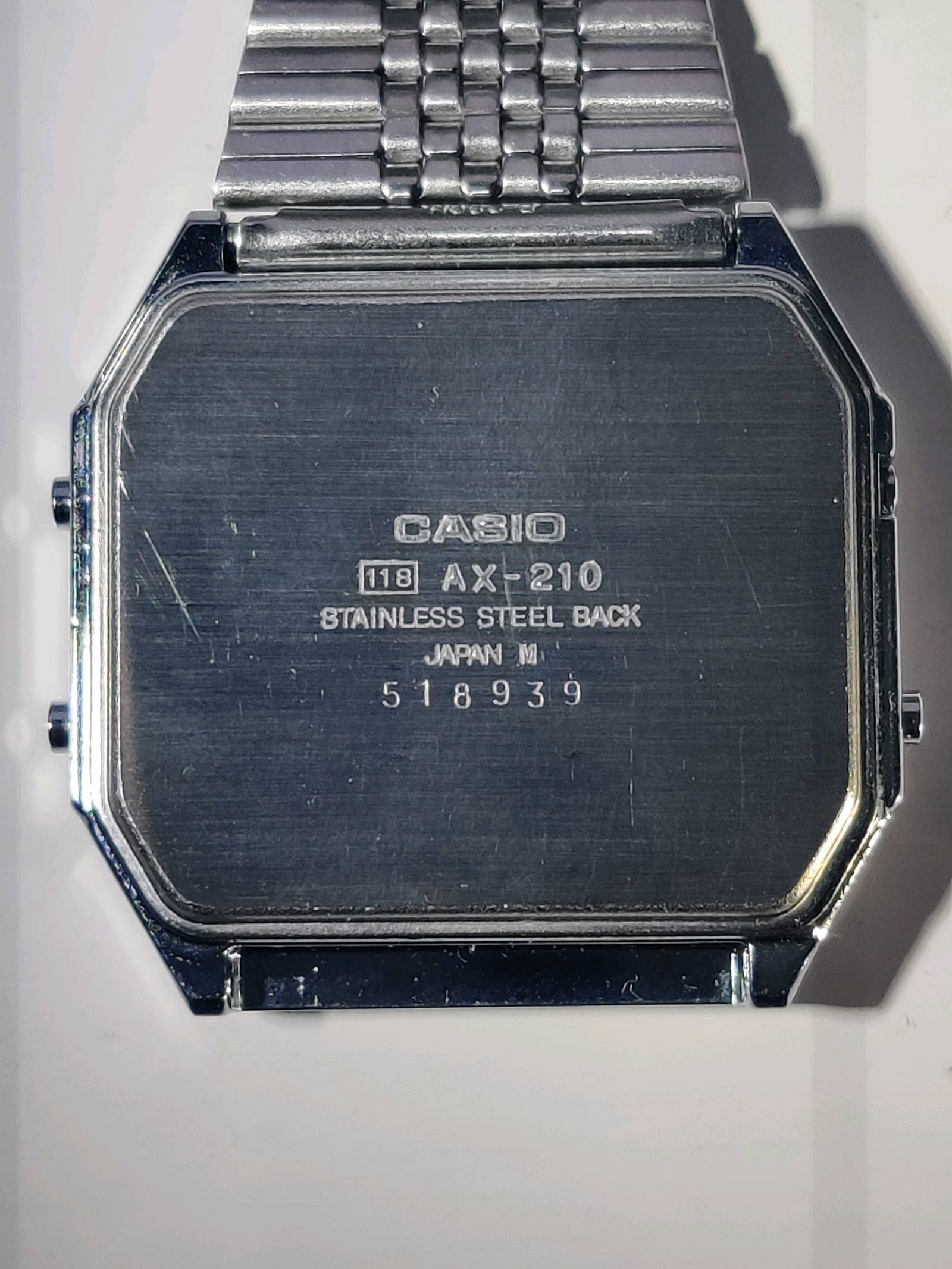 Casio AX-210 | WatchCrunch