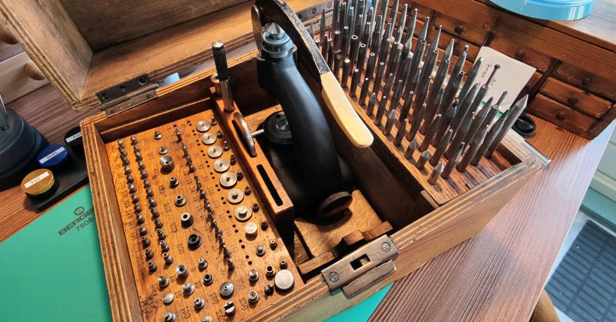 "New" tool: Combination Staking Set & Seitz-Style Jeweling Tool ...