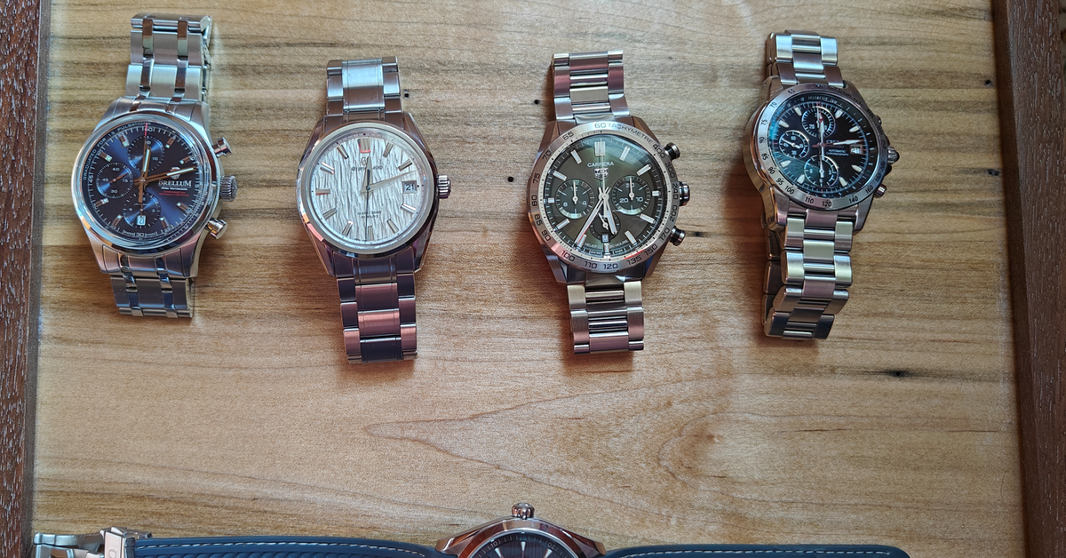 The core 5. Not done collecting, but feel comfortable with what I have ...