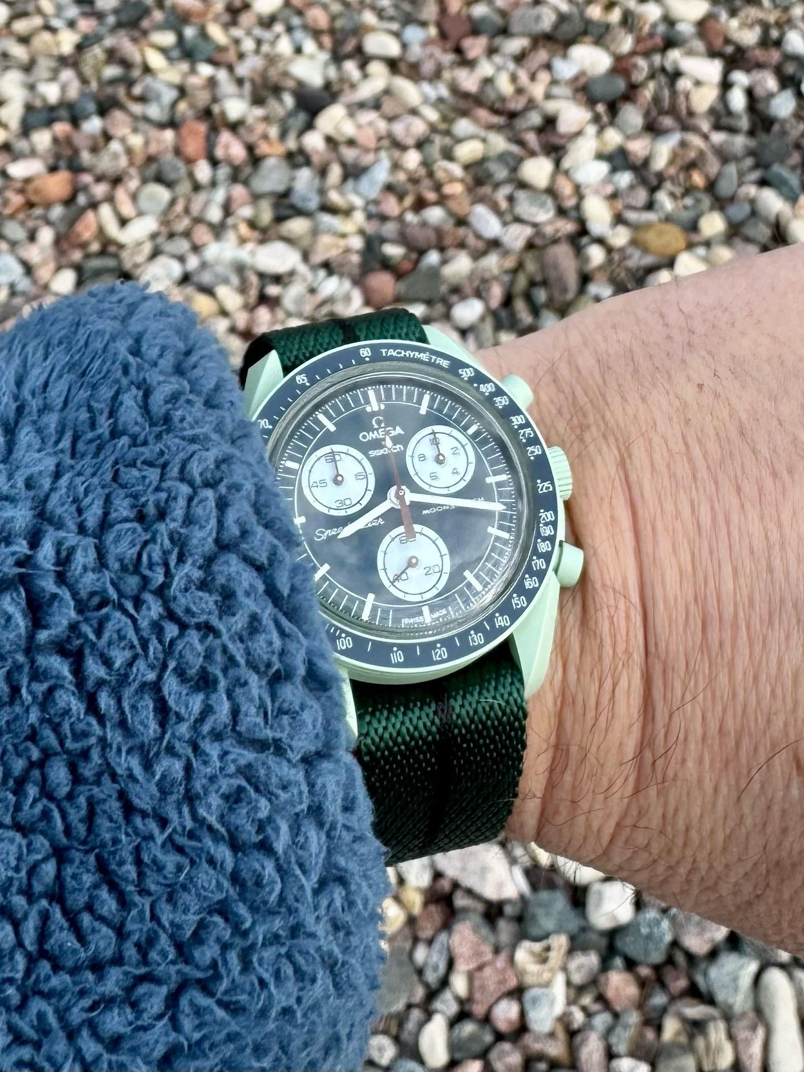 Swatch x Omega Moonswatch Mission On Earth | WatchCrunch