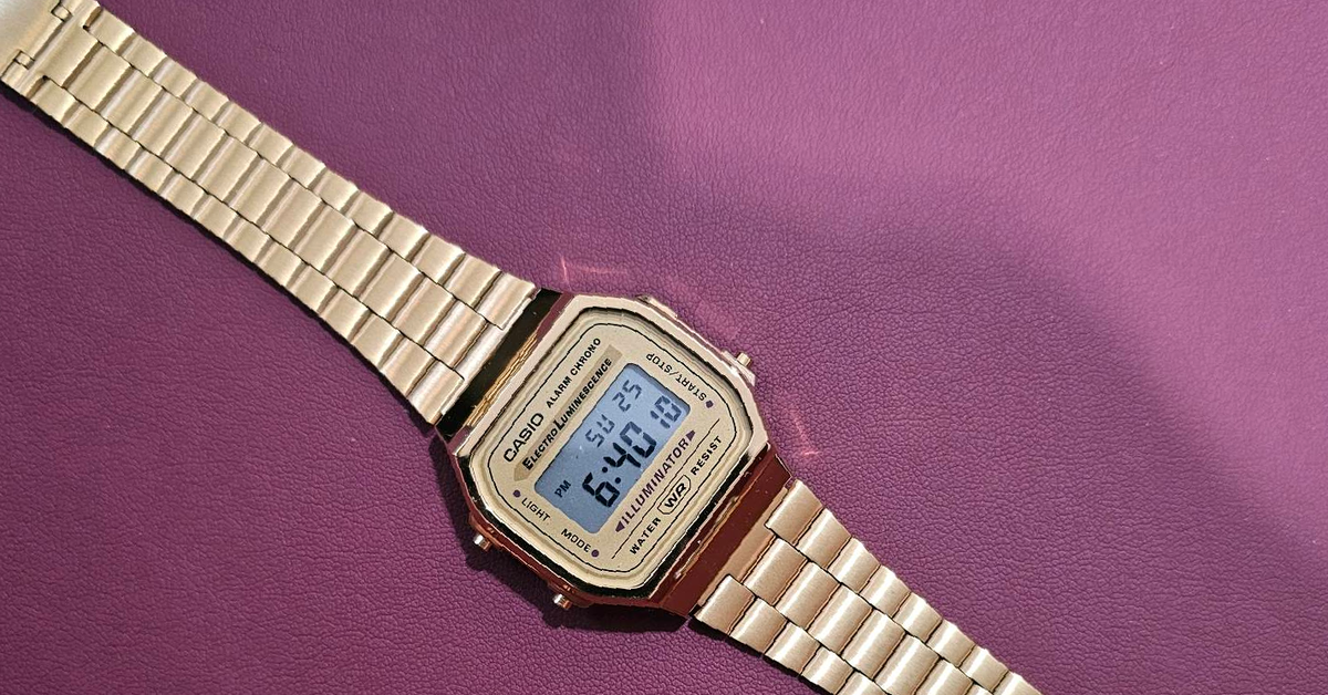 Casio Vintage A168 Gold | WatchCrunch