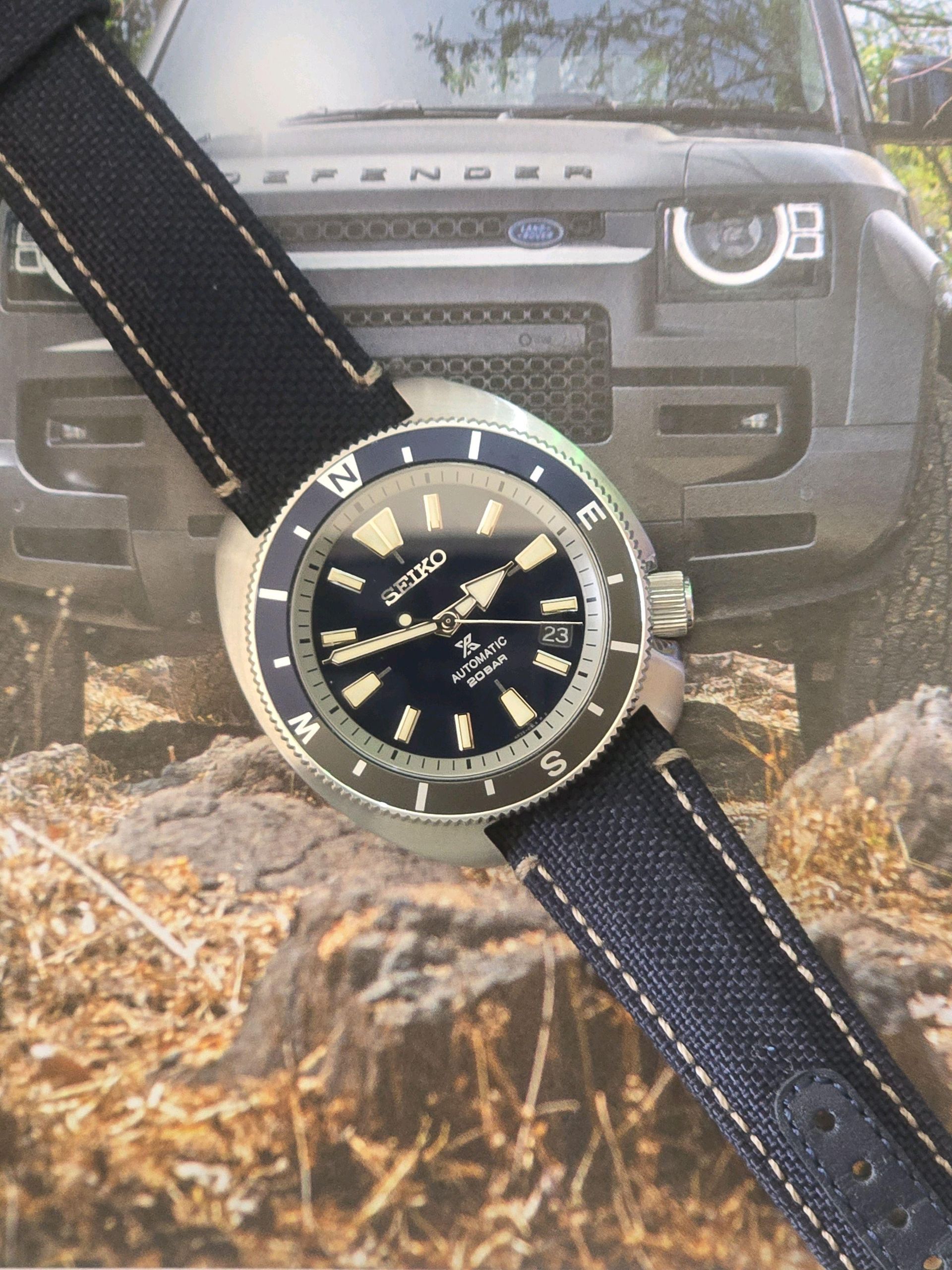 The Seiko Prospex Tortoise Land Edition. | WatchCrunch