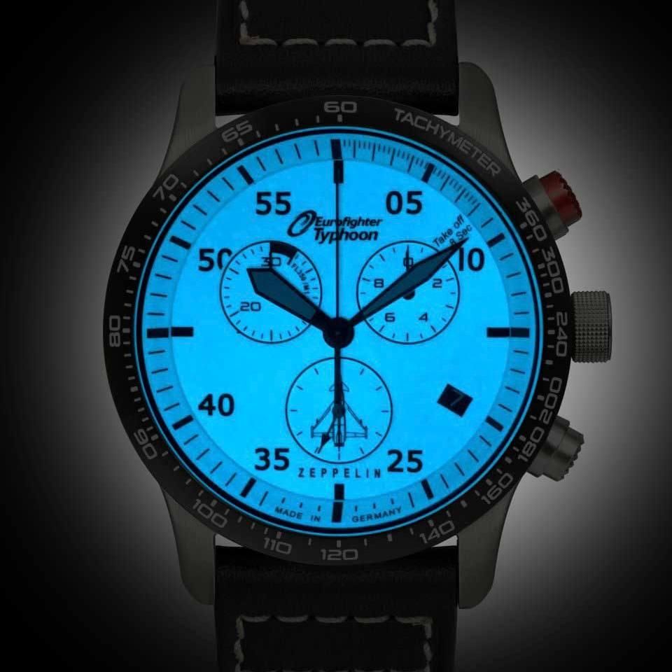 Lights out! Watches with a dial completely covered with luminophore ...