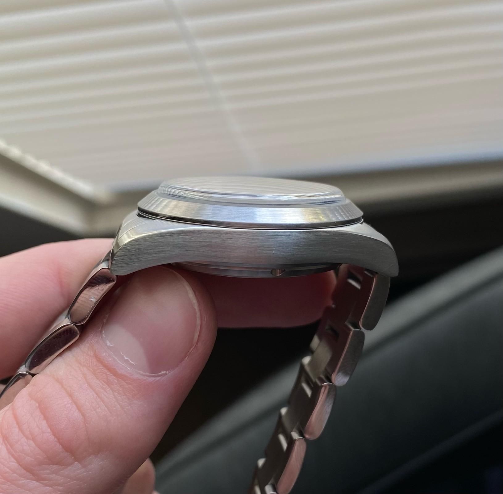 DIY bezel and case brushing: before/after | WatchCrunch