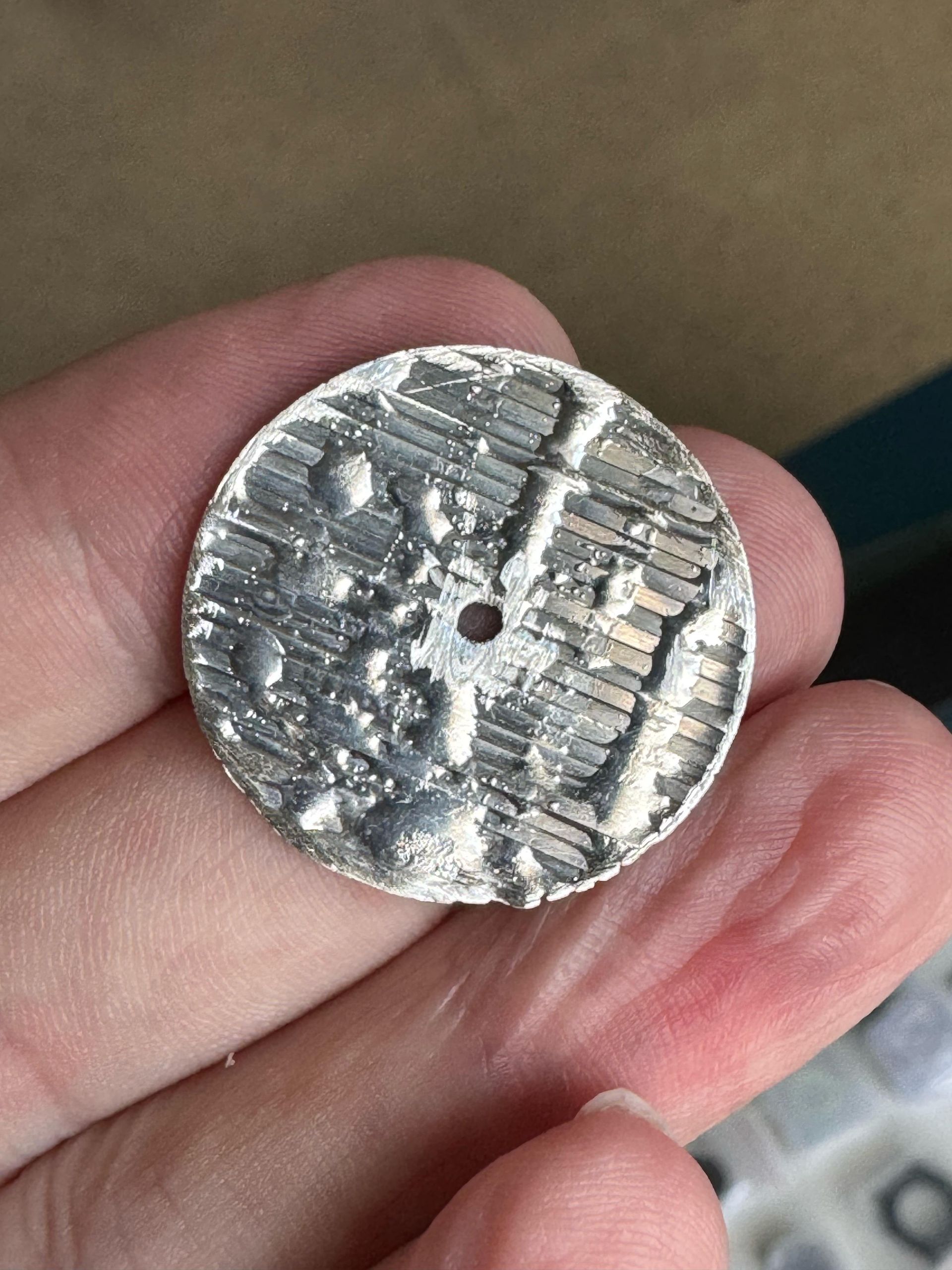 Custom Sterling Silver Wire Dial | WatchCrunch