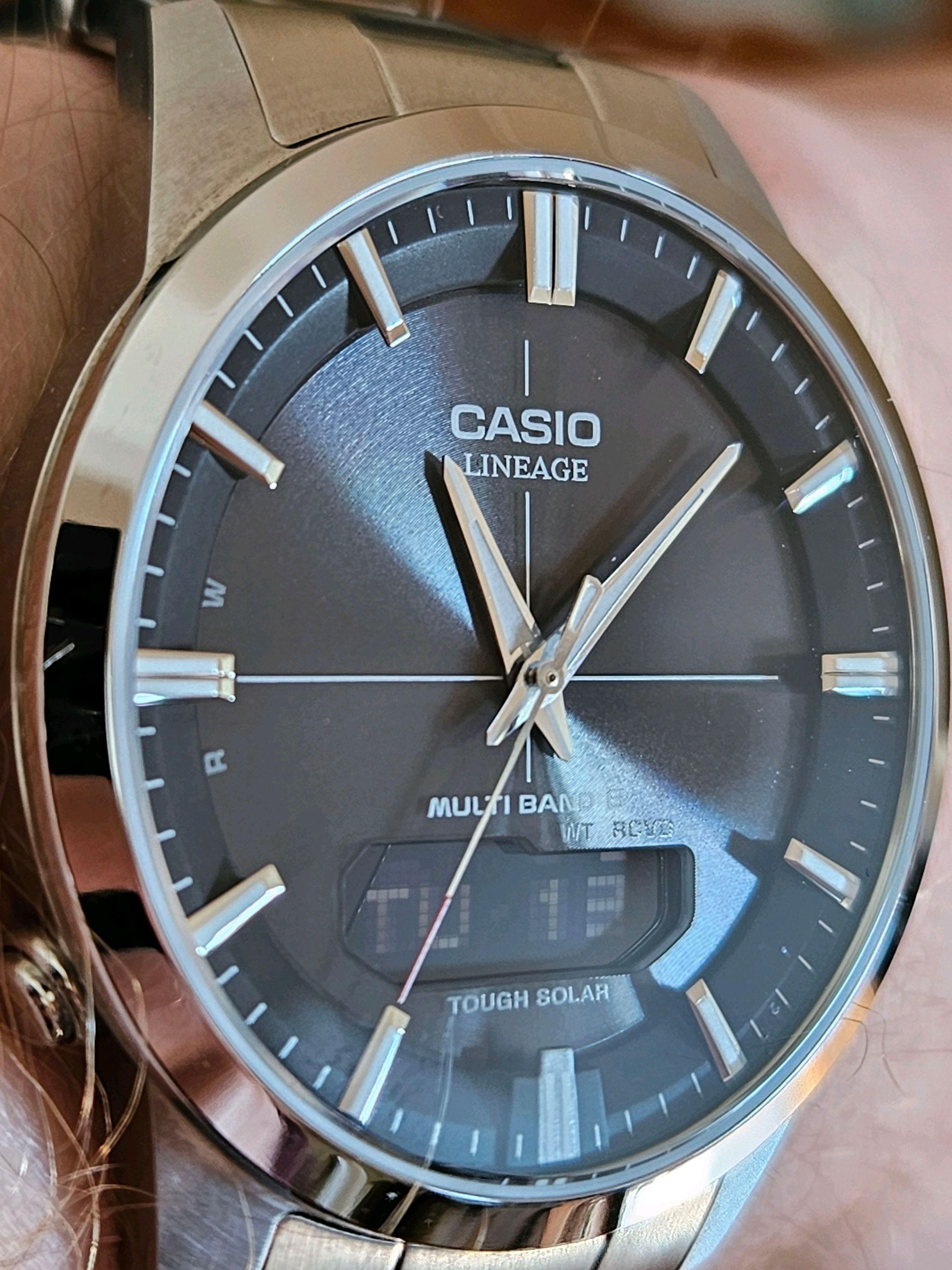 Casio Lineage. Most underrated piece in the lineup....expand the market ...