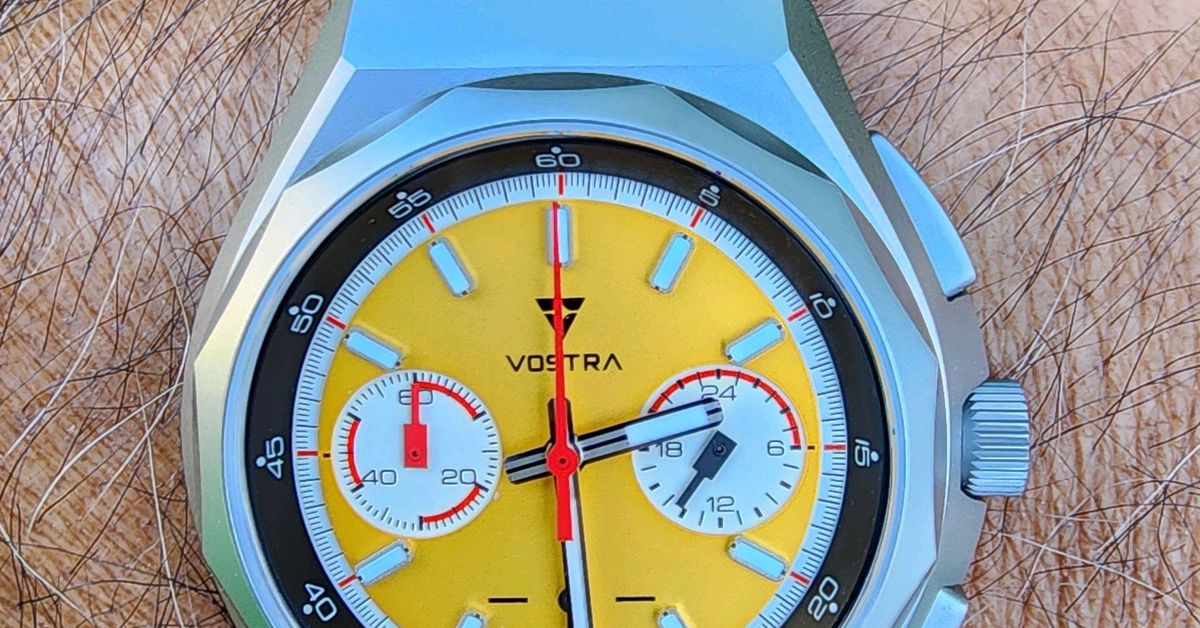 VOSTRA VECTOR - Electro Yellow | WatchCrunch