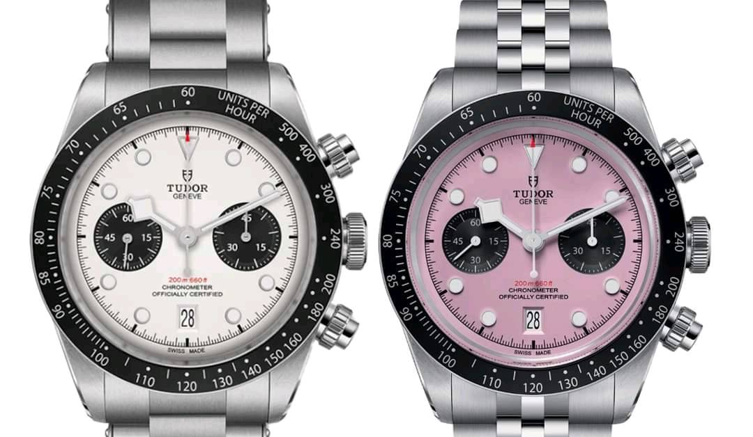 Pink dial watches = a sign of masculine confidence and swagger 🩷👍🏽 ...