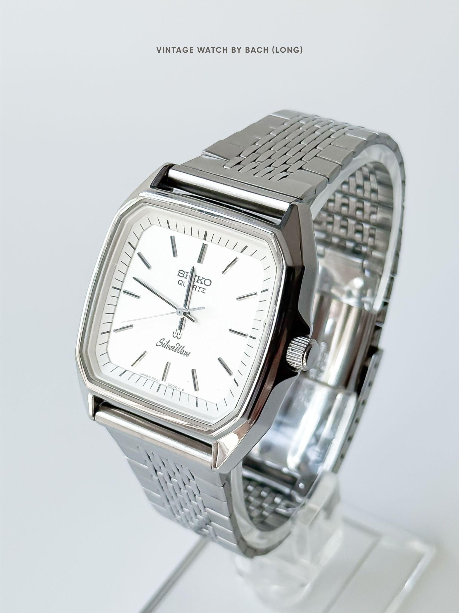 Pre-Owned Seiko Silverwave 8221-5000 Tank (Octagon) Shape For Sale