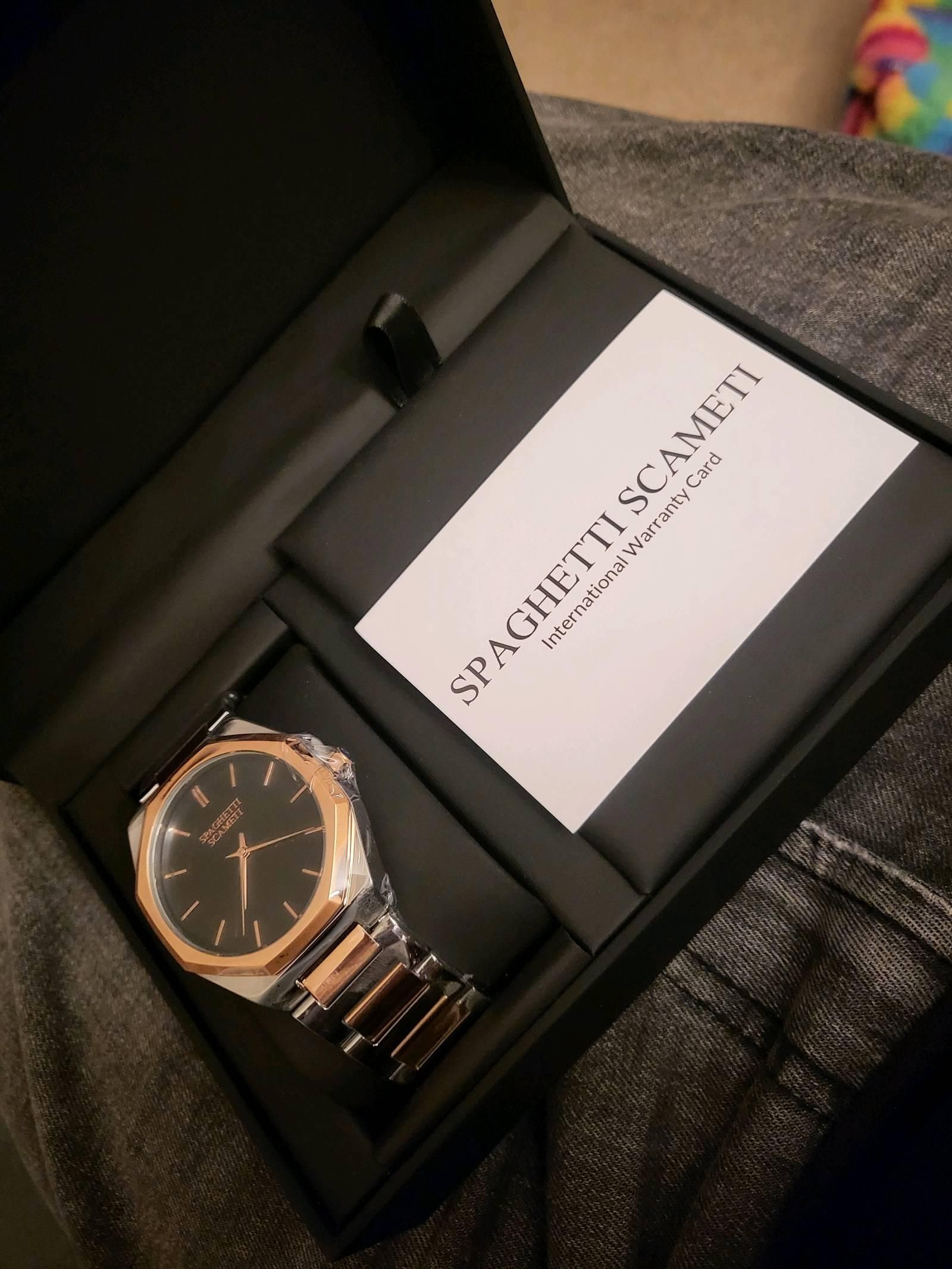 Introducing The Greatest Watch Brand On Earth - Spaghetti Scameti iCon ...