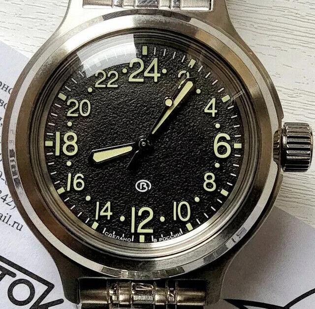 NWA | Vostok Amphibia 24hr Tank Watch | WatchCrunch