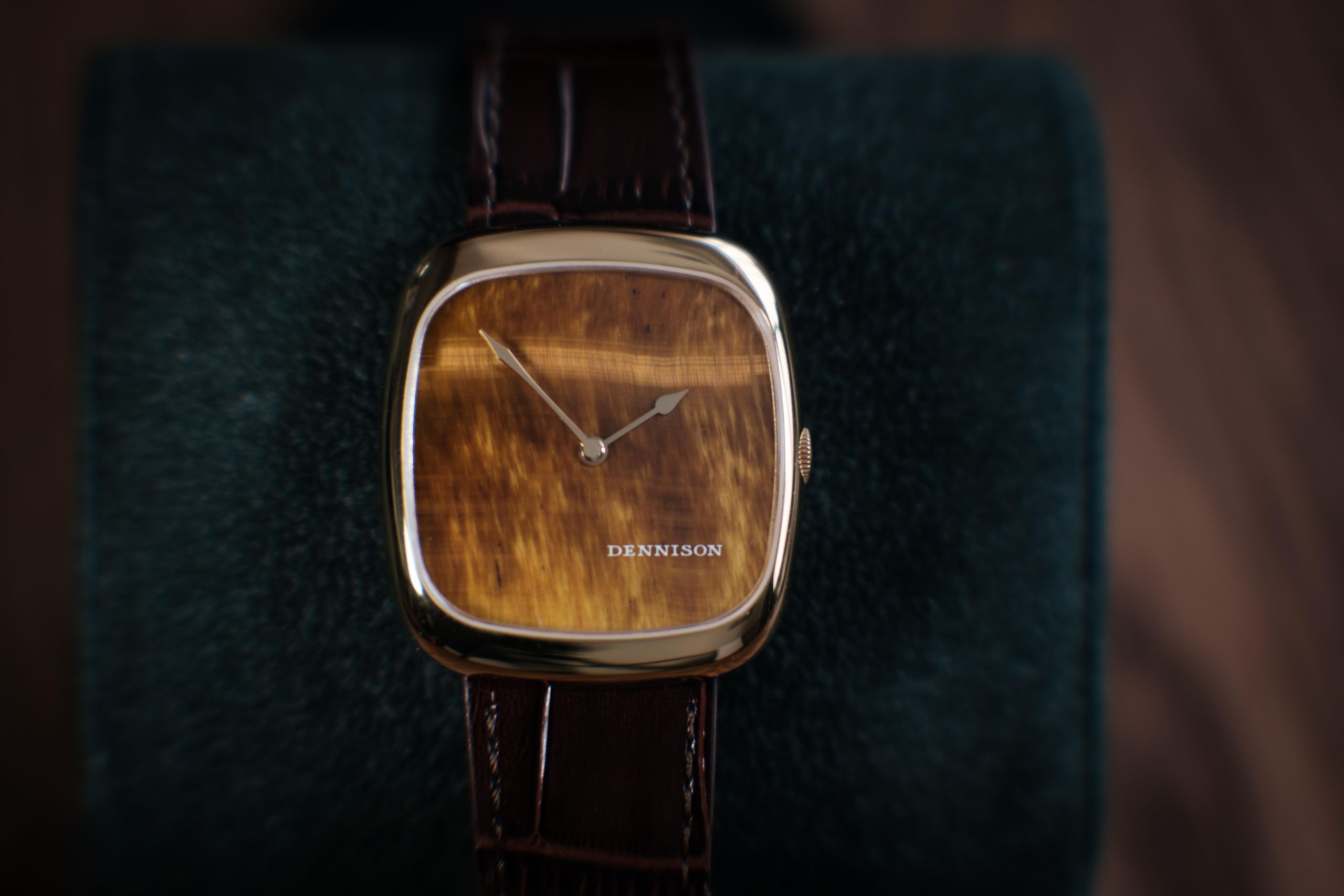 Up Close with the Dennison ALD Tiger’s Eye | WatchCrunch