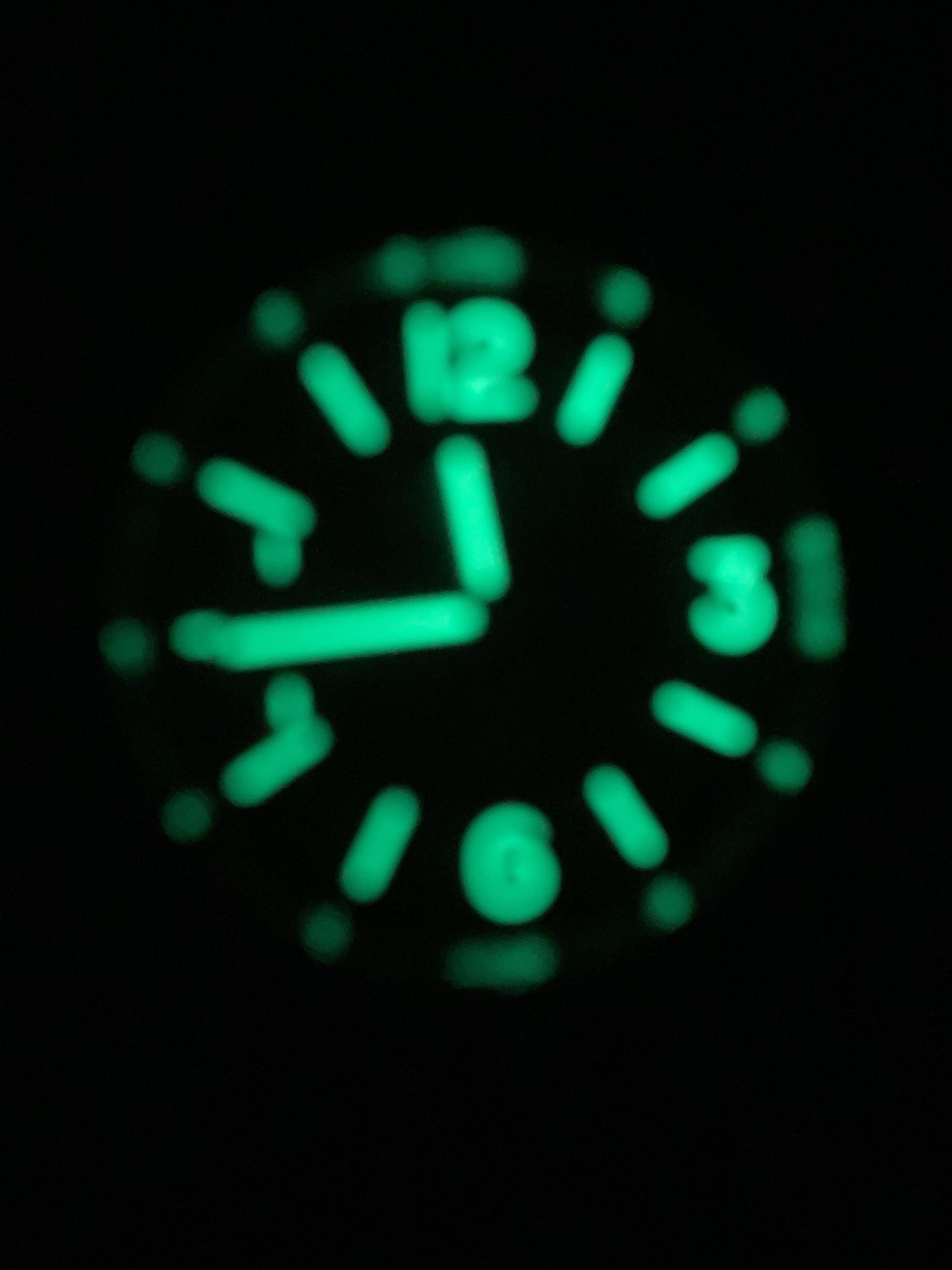 Guess the watch from a blurry lume | WatchCrunch