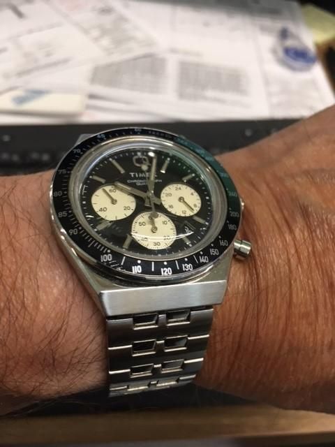 Timex Q Racing Chronograph | WatchCrunch