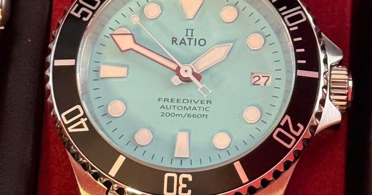 RATIO FreeDiver Japanese Dive Watch RTF049 | WatchCrunch