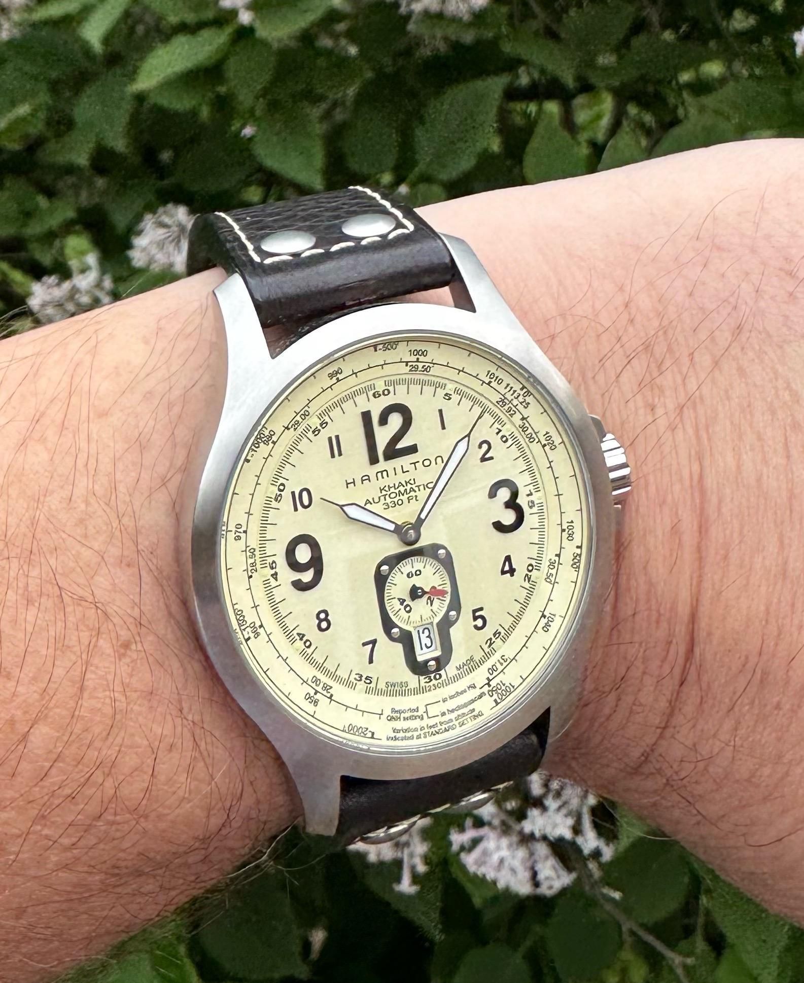 Hamilton Khaki Aviation QNE | WatchCrunch