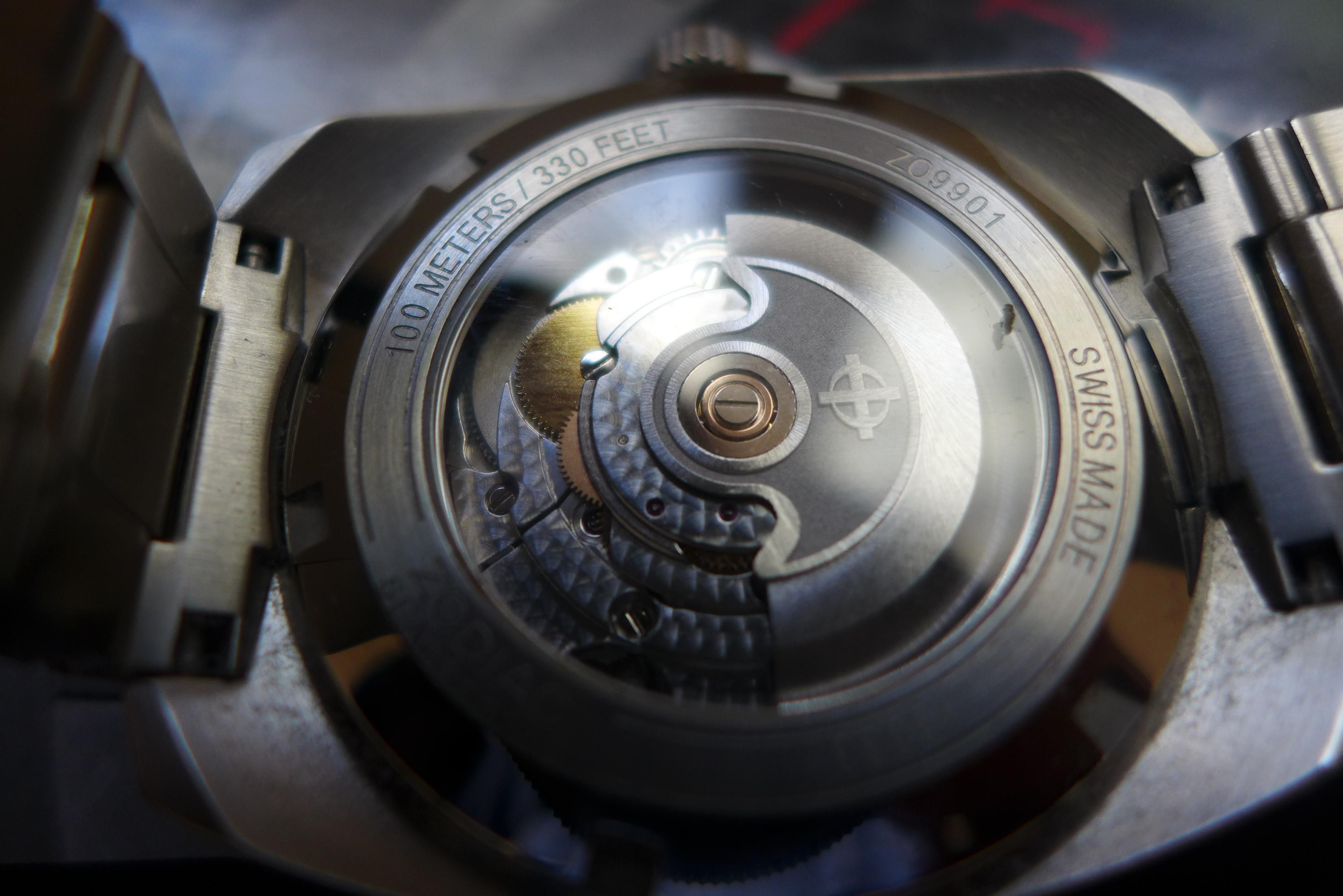 Tell me about your exhibition case backs. | WatchCrunch